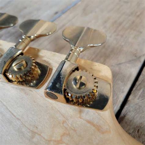 Schecter Bass Neck Brand New Natural Guitar Parts Mahars Vintage