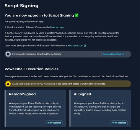 automox script signing