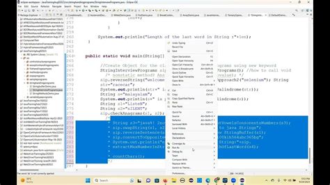 Corejava Stringinterview Programs Part2 Sept 24 2023 Youtube
