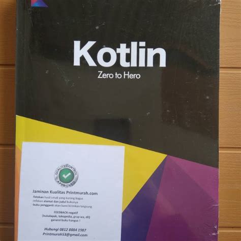 Jual Buku Belajar Pemrograman Kotlin Android Bahasa Indonesia Goodie
