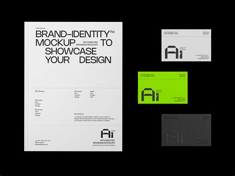 Brand Identity Mockup Set Free Psd Behance