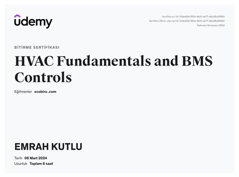 Emrah Kutlu On Linkedin Udemy Course Completion Certificate