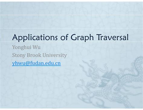 pdf application of graph traversal dokumen tips