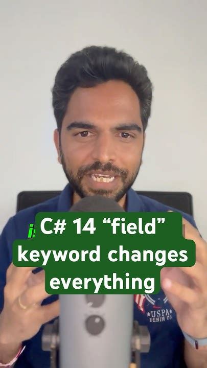 Stop Using C Properties The Old Way Try Field In C 14 Dotnet