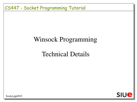 Ppt Socket Programming Tutorial Powerpoint Presentation Free Download Id9478835