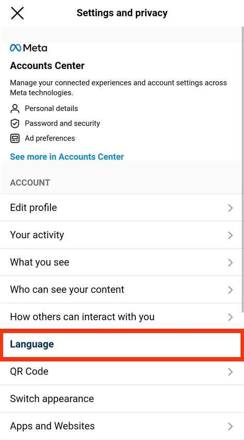How To Change Language On Instagram ITGeared