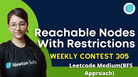Reachable Nodes With Restrictions Leetcode Medium Cpp Bfs Most