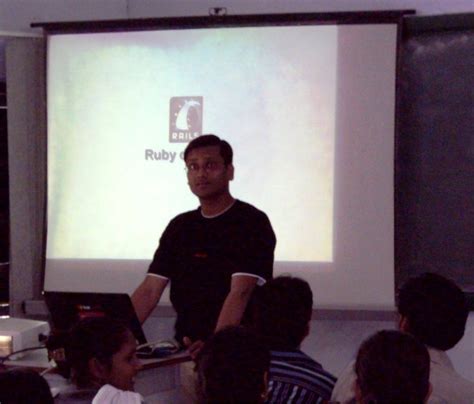 Rails Presentation And Workshop At DayalBagh Educational Institute