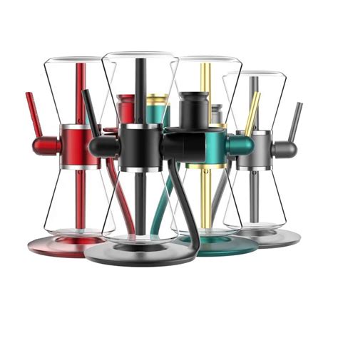 모래 시계 물 담뱃대 아라비아 중력 물 담뱃대 투명 유리 물 담뱃대 흡연 액세서리 유리 시샤 파이프 및 액세서리 Aliexpress