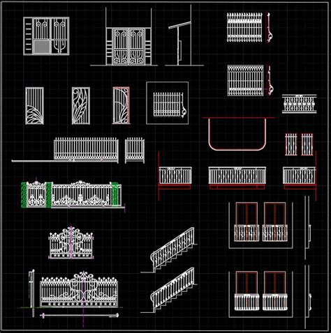 Big Autocad Archieve Set For Drawing All Kind Of Projects Tree People Vehicle Furniture Iron