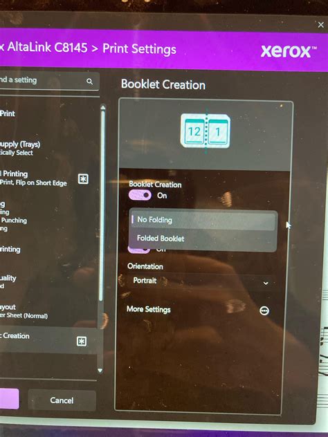 Xerox Print And Scan Experience— Need A Folded And Stapled Booklet R
