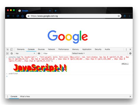 How To Style Consolelog Contents In Chrome Devtools