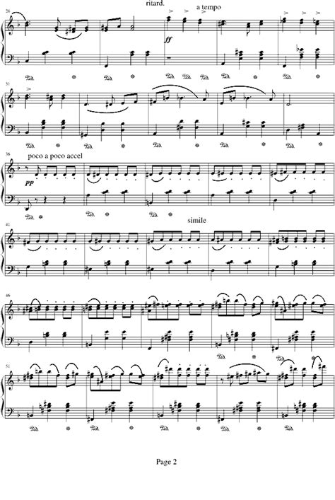 抒情圆舞曲钢琴谱 姨姨 虫虫乐谱