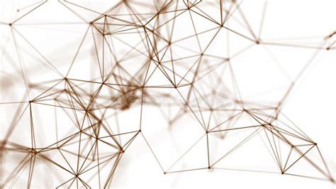 Big Data Visualization Abstract Background With Connecting Dots And Lines 3d Rendering High