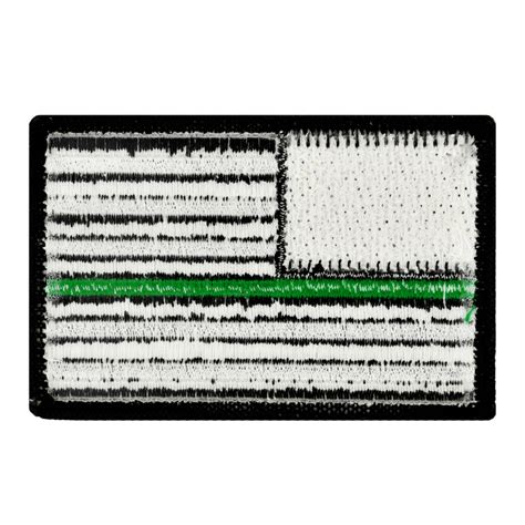 Thin Green Line Flag Patch Pinmart