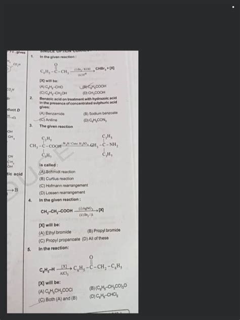In The Given Reaction C6 H5 −o Ii −ch3 Ii H⊕ I Br2 Koh Chbr3