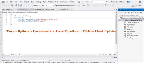 Azure Functions Not Showing Under Add New Item In Visual Studio 2022