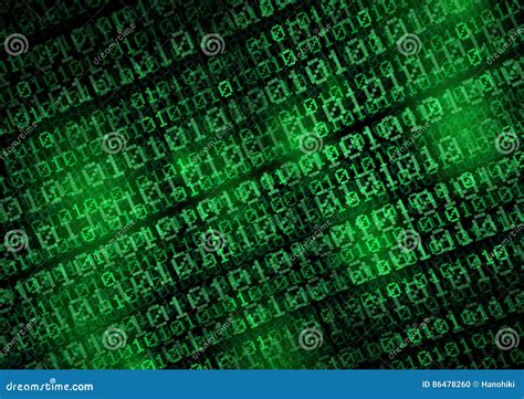 Cyberspace Binary Code Background Stock Illustration Illustration Of Encoded Darknet 86478260