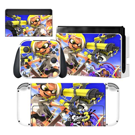 Veronika Splatoon Iii Nintendo Switch Oled Skin Sticker Decal
