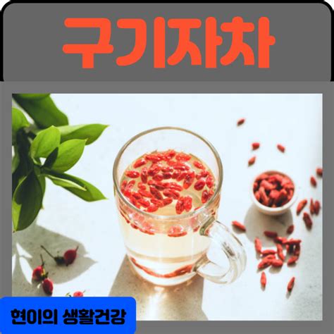 구기자차의 효능 부작용 구기자 성질 복용법 네이버 블로그