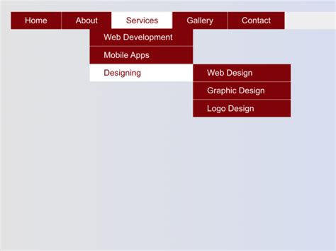 Css Only Responsive Multi Level Mega Menu — Codepel