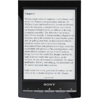 Инструкция к ридеру для чтения электронных книг Sony PRS-T1