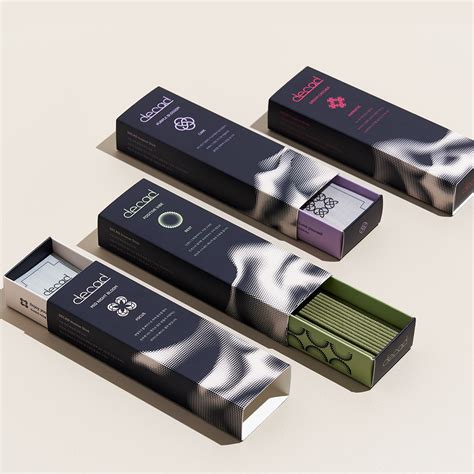 데카드 인센스 패키지 디자인 패키지 포트폴리오 크몽