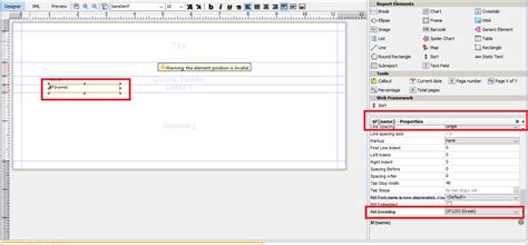 display special character in jasper report using ireport