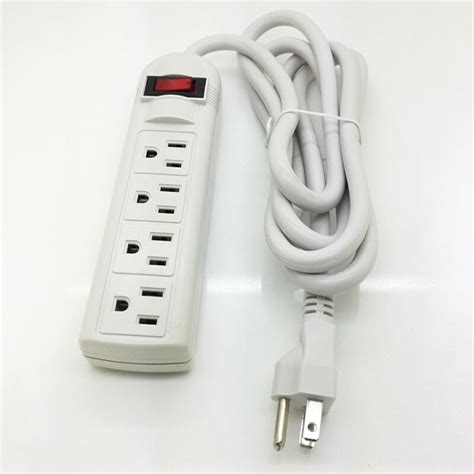 Wall Mounted Usb Power Strip Surge Protector With Grandado