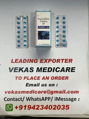 Famotidine Tablets Ip 20 Mg At ₹ 100box Famtac In Nagpur Id
