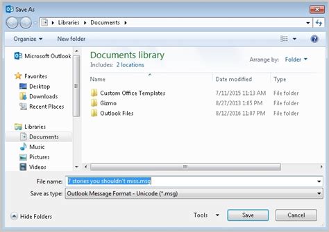 What Is Msg File Format And How To Extract Outlook Msg Data