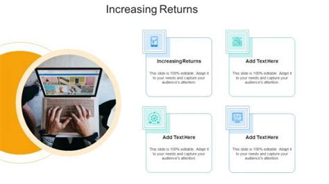 Increasing Returns Icon Powerpoint Presentation And Slides Slideteam