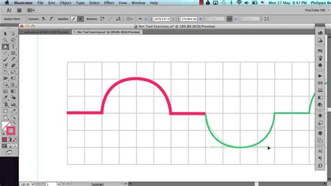 Beginners Basic Pen Tool Tutorial And Worksheet Youtube