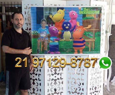 Banner De Aniversário Backyardigans Aluguel Móveis Festa Rio De Janeiro