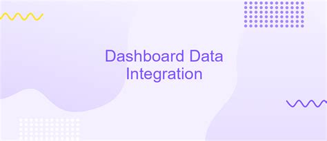 Dashboard Data Integration Apix Drive