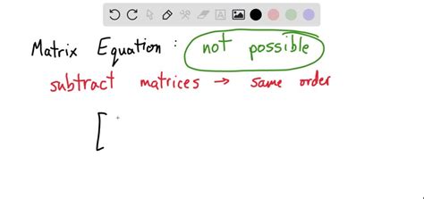 Solved Given The Following Matrices 1 If Not State Not Possible