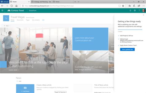 Evolution Of SharePoint Hub And Communication Sites 6SC