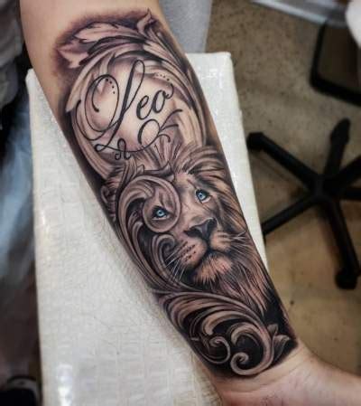 50 Best Leo Zodiac Tattoo Design Ideas Hike N Dip Leo Zodiac