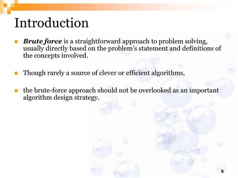 Ppt Brute Force Algorithms Powerpoint Presentation Free Download