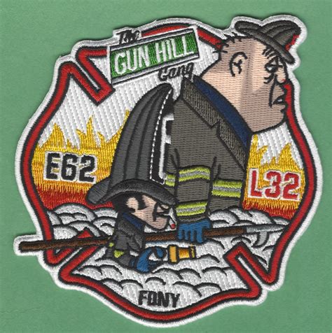 Fdny Bronx New York Engine 62 Ladder 32 Fire Company Patch