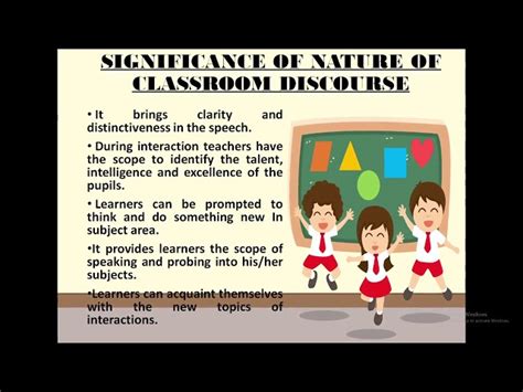 Classroom Discourse Classroom Discourse B Ed Sem 1 Language