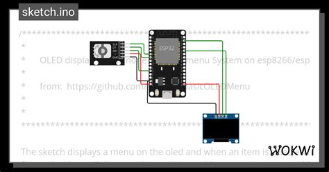 Esp32 Encoder Menu Wokwi Esp32 Stm32 Arduino Simulator