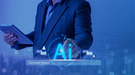 Ai 기술 기계 학습 데이터 명령을 작성하는 사업가 Ai 아이콘과의 챗봇 대화 인공 지능 기술 및 진화 미래 세계의 혁신 Ai와 채팅 가상현실에 대한 스톡 사진 및 기타