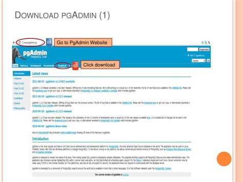 Ppt Cop4710 Database Management Connect To Postgresql Sever Via