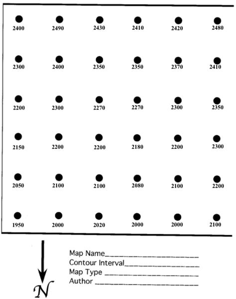 Solved Construct A Structure Contour Map For The Top Of The Time