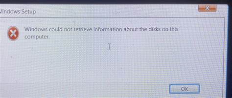 Windows Installation Error Rcomputers