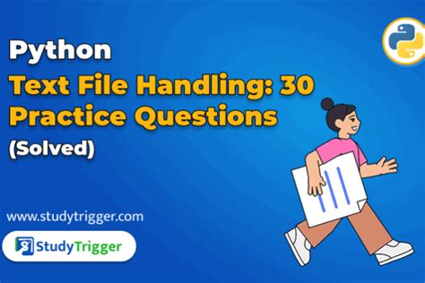 Python File Handling Study Trigger
