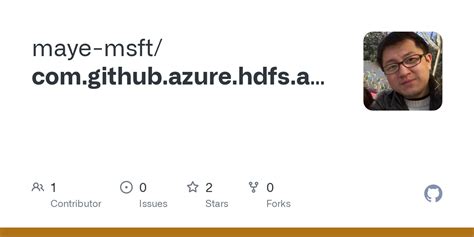 Github Maye Msftcomgithubazurehdfsauth