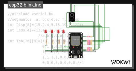 Contador V1 Wokwi Esp32 Stm32 Arduino Simulator