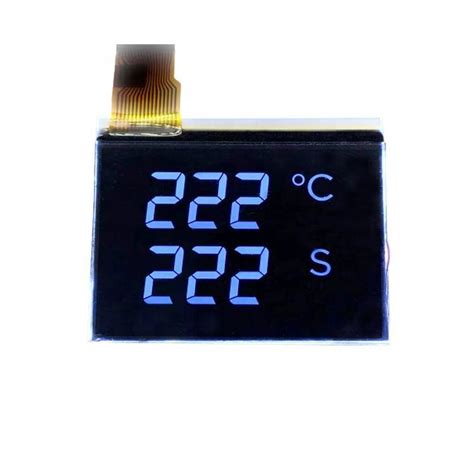 Custom Segment 43x35 Tn Htn Stn Fstn Dfstn Va Lcd Monochrome Display